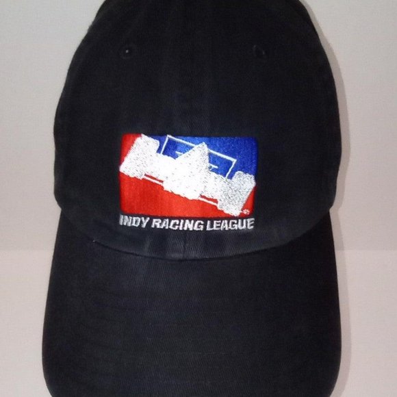 Reebok | Accessories | Vintage Indy Racing League Logo Reebok Black ...
